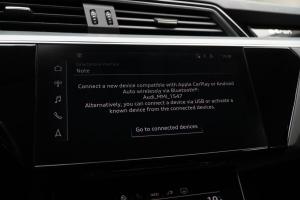 Black Audi E-Tron 2022 in Peetri, with an engine capacity of 0.00 L and mileage of 41 thousand km for 33450 €, photo 15 on AUTOMOTO.COM.LV