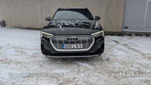 Black Audi E-Tron 2023 in Tallinn, with an engine capacity of 0.00 L and mileage of 43 thousand km for 44640 €, photo 2 on AUTOMOTO.COM.LV