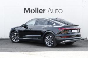 Black Audi E-Tron 2023 in Riga, with an engine capacity of 0.00 L and mileage of 55 thousand km for 39500 €, photo 3 on AUTOMOTO.COM.LV