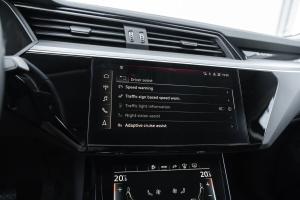 Black Audi E-Tron 2023 in Riga, with an engine capacity of 0.00 L and mileage of 55 thousand km for 39500 €, photo 31 on AUTOMOTO.COM.LV