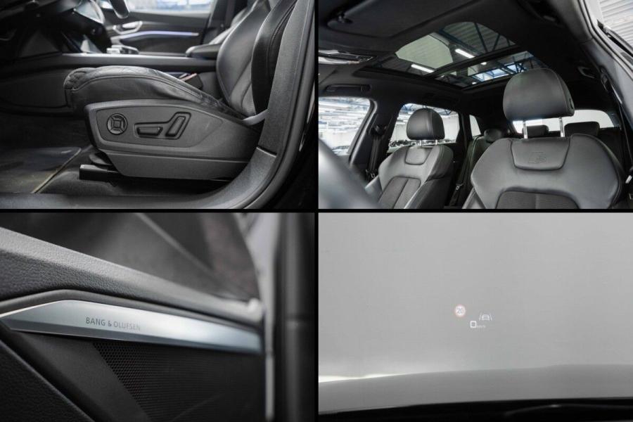 Black Audi E-Tron 2020 in Tallinn, with an engine capacity of 0.00 L and mileage of 117 thousand km for 26500 €, photo 13 on AUTOMOTO.COM.LV