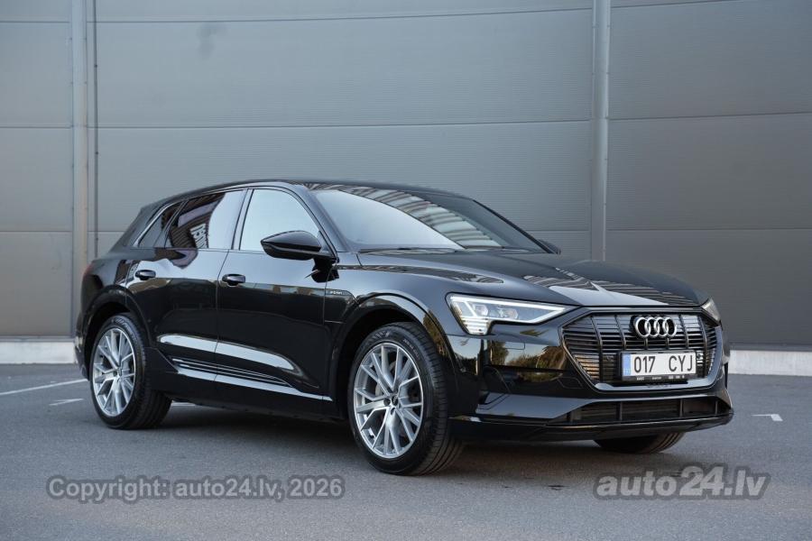 Black Audi E-Tron 2021 in Tallinn, with an engine capacity of 0.00 L and mileage of 95 thousand km for 26990 €, photo 1 on AUTOMOTO.COM.LV