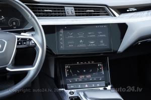 Black Audi E-Tron 2021 in Tallinn, with an engine capacity of 0.00 L and mileage of 95 thousand km for 26990 €, photo 28 on AUTOMOTO.COM.LV
