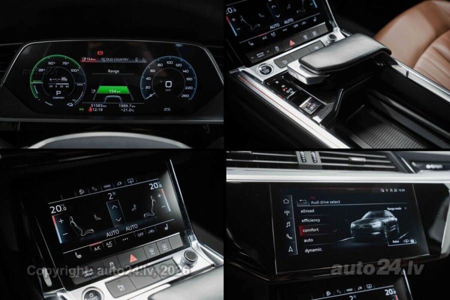 Черный Ауди E-Tron 2022 в Таллин, объемом двигателя 0.00 л и пробегом 52 тыс. км за 37500 €, фото 12 на AUTOMOTO.COM.LV