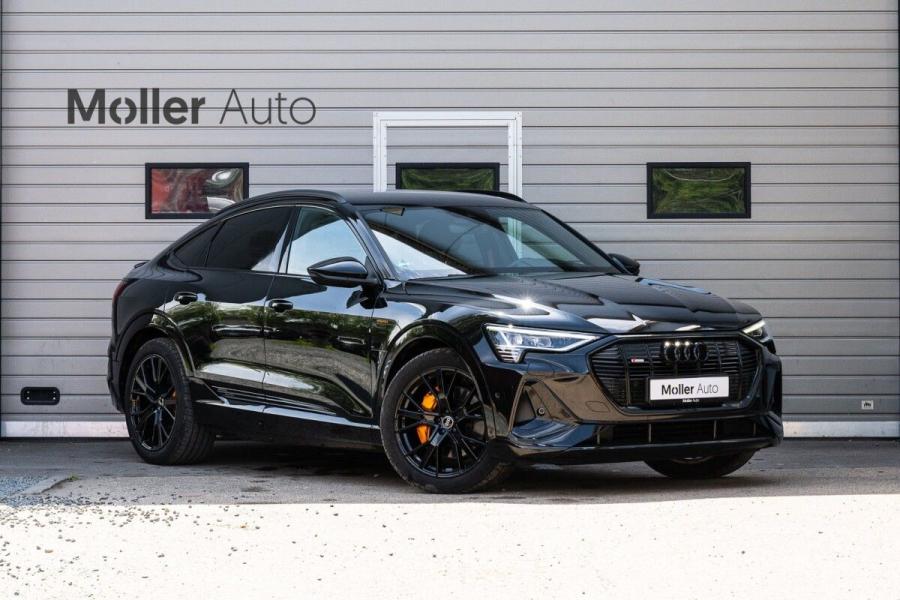 Melns Audi E-Tron 2022 Jelgava, ar dzinēja tilpumu 0.00 L un nobraukumu 41 tūkst. km par 42200 €, foto 3 vietnē AUTOMOTO.COM.LV