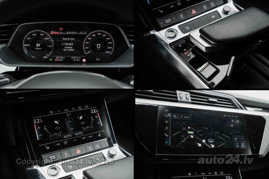 Melns Audi E-Tron 2022 Tallina, ar dzinēja tilpumu 0.00 L un nobraukumu 54 tūkst. km par 39350 €, foto 16 vietnē AUTOMOTO.COM.LV