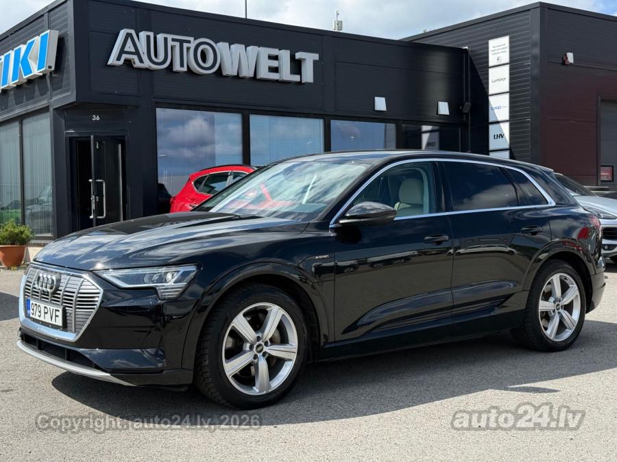 Melns Audi E-Tron 2022 Tallina, ar dzinēja tilpumu 0.00 L un nobraukumu 55 tūkst. km par 34000 €, foto 1 vietnē AUTOMOTO.COM.LV