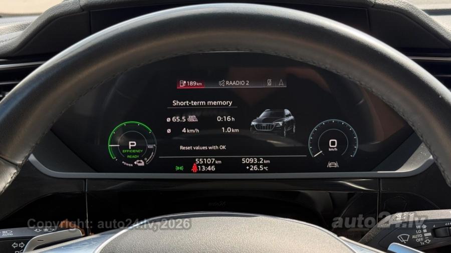 Melns Audi E-Tron 2022 Tallina, ar dzinēja tilpumu 0.00 L un nobraukumu 55 tūkst. km par 34000 €, foto 12 vietnē AUTOMOTO.COM.LV