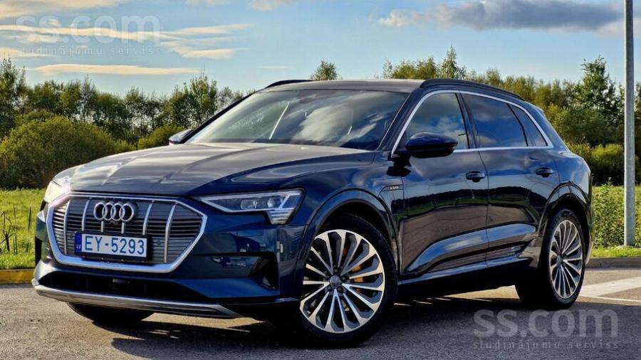Zils Audi E-Tron 2019 Rīga, ar dzinēja tilpumu 0.00 L un nobraukumu 150 tūkst. km par 24500 €, foto 9 vietnē AUTOMOTO.COM.LV