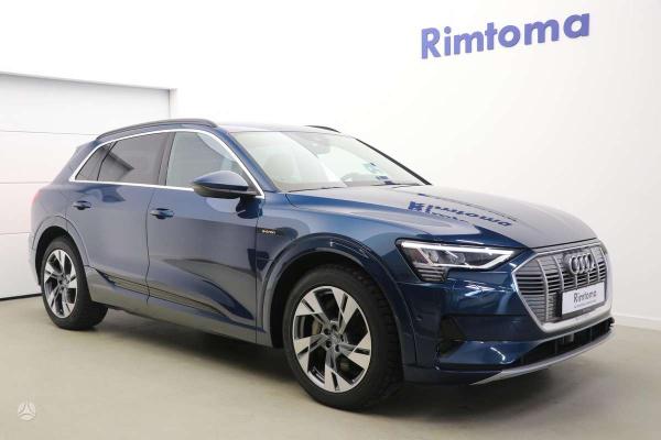 Синий Ауди E-Tron 2019 в Вильнюс, объемом двигателя 0.00 л и пробегом 71 тыс. км за 24790 €, фото 1 на AUTOMOTO.COM.LV