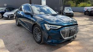 Zils Audi E-Tron 2019 Ukmergė, ar dzinēja tilpumu 0.00 L un nobraukumu 92 tūkst. km par 19500 €, foto  vietnē AUTOMOTO.COM.LV