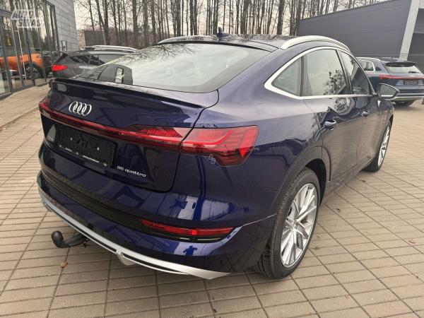 Blue Audi E-Tron 2020 in Kaunas, with an engine capacity of 0.00 L and mileage of 138 thousand km for 26900 €, photo 4 on AUTOMOTO.COM.LV