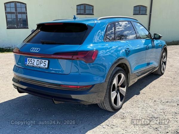 Blue Audi E-Tron 2020 in Tallinn, with an engine capacity of 0.00 L and mileage of 60 thousand km for 38900 €, photo 3 on AUTOMOTO.COM.LV