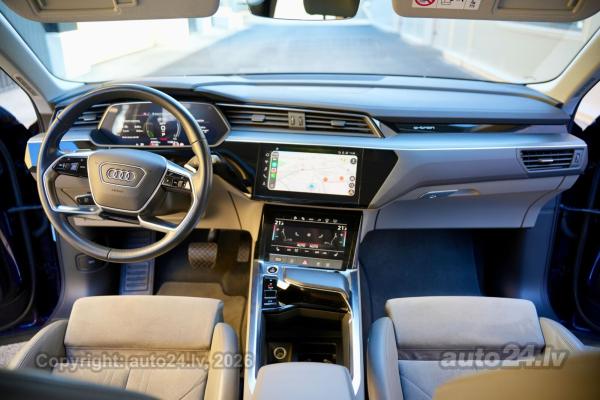 Blue Audi E-Tron 2020 in Tallinn, with an engine capacity of 0.00 L and mileage of 83 thousand km for 31490 €, photo 3 on AUTOMOTO.COM.LV