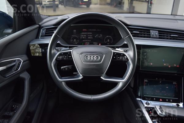 Zils Audi E-Tron 2020 Rīga, ar dzinēja tilpumu 0.00 L un nobraukumu 80 tūkst. km par 26500 €, foto 6 vietnē AUTOMOTO.COM.LV