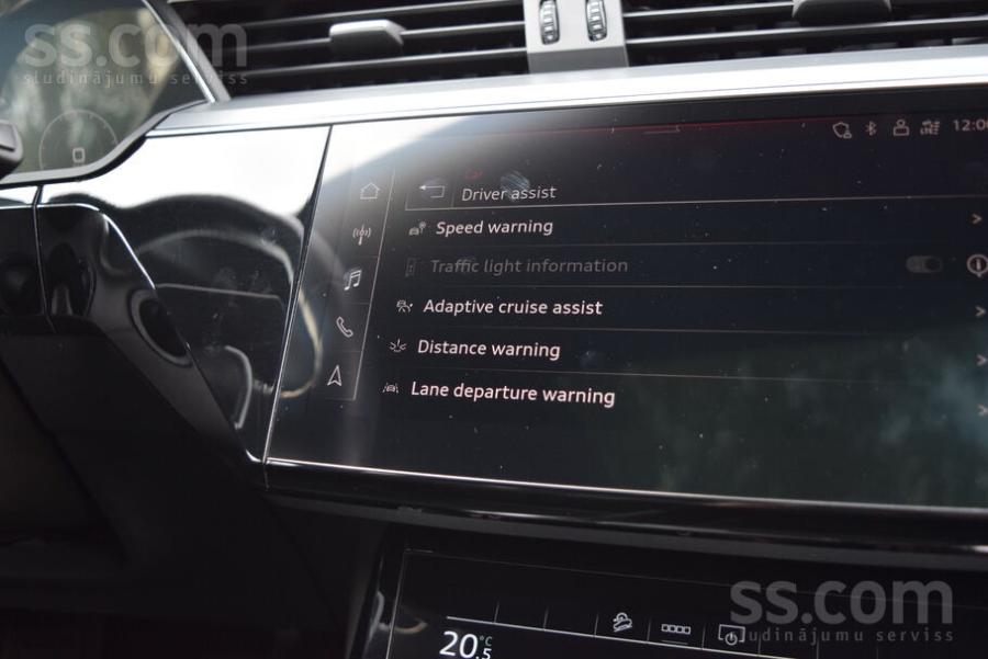 Zils Audi E-Tron 2020 Rīga, ar dzinēja tilpumu 0.00 L un nobraukumu 80 tūkst. km par 26500 €, foto 10 vietnē AUTOMOTO.COM.LV