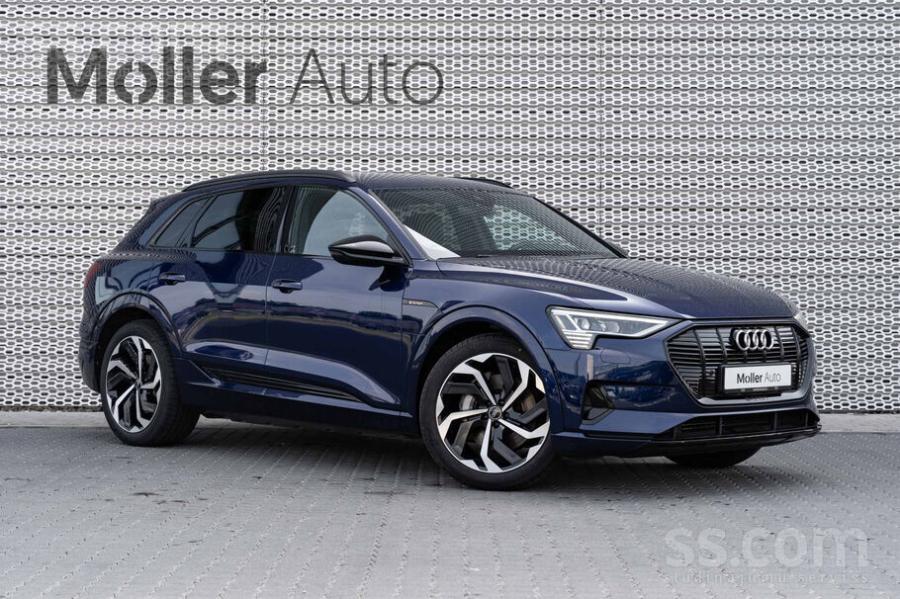 Zils Audi E-Tron 2021 Rīga, ar dzinēja tilpumu 0.00 L un nobraukumu 51 tūkst. km par 33490 €, foto 2 vietnē AUTOMOTO.COM.LV