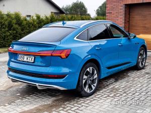 Blue Audi E-Tron 2021 in Tallinn, with an engine capacity of 0.00 L and mileage of 96 thousand km for 38900 €, photo 3 on AUTOMOTO.COM.LV