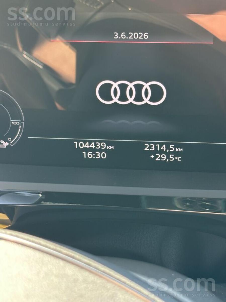 Blue Audi E-Tron 2021 in Riga, with an engine capacity of 0.00 L and mileage of 104 thousand km for 34900 €, photo 14 on AUTOMOTO.COM.LV