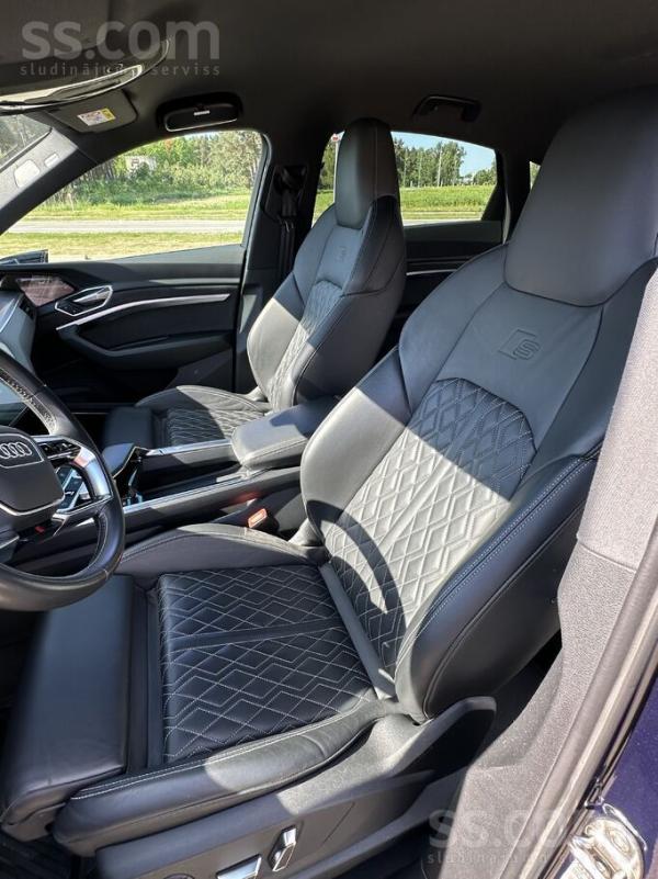 Zils Audi E-Tron 2021 Rīga, ar dzinēja tilpumu 0.00 L un nobraukumu 104 tūkst. km par 34900 €, foto 10 vietnē AUTOMOTO.COM.LV