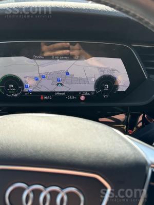 Blue Audi E-Tron 2021 in Riga, with an engine capacity of 0.00 L and mileage of 107 thousand km for 31500 €, photo 14 on AUTOMOTO.COM.LV