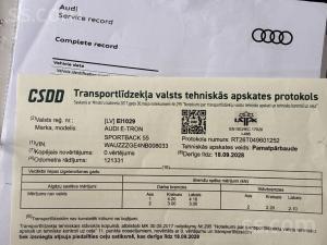 Zils Audi E-Tron 2021 Rīga, ar dzinēja tilpumu 0.00 L un nobraukumu 121 tūkst. km par 25999 €, foto 24 vietnē AUTOMOTO.COM.LV