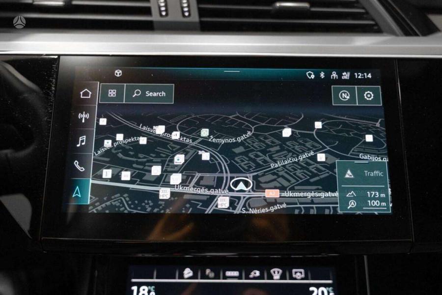 Синий Ауди E-Tron 2022 в Вильнюс, объемом двигателя 0.00 л и пробегом 36 тыс. км за 31750 €, фото 18 на AUTOMOTO.COM.LV