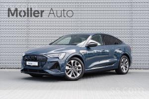 Zils Audi E-Tron 2022 Rīga, ar dzinēja tilpumu 0.00 L un nobraukumu 64 tūkst. km par 33250 €, foto  vietnē AUTOMOTO.COM.LV