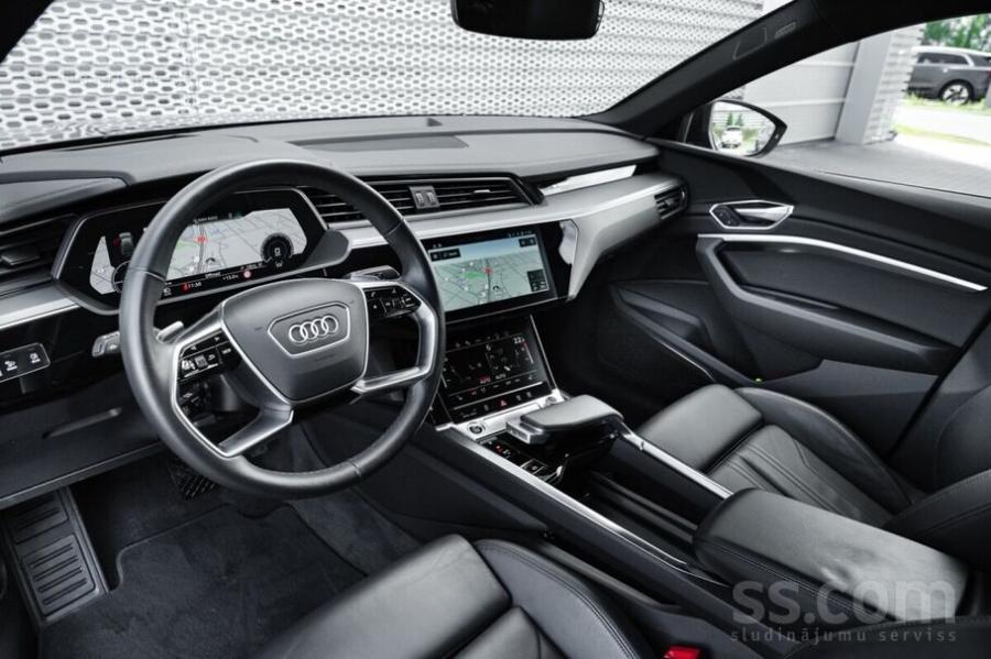 Zils Audi E-Tron 2022 Rīga, ar dzinēja tilpumu 0.00 L un nobraukumu 64 tūkst. km par 33250 €, foto 12 vietnē AUTOMOTO.COM.LV