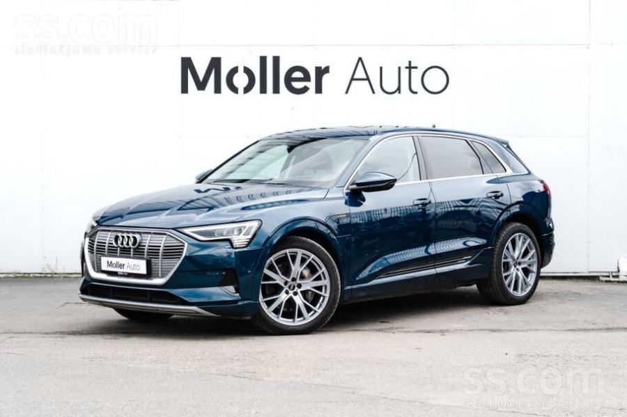 Zils Audi E-Tron 2022 Rīga, ar dzinēja tilpumu 0.00 L un nobraukumu 106 tūkst. km par 28950 €, foto 1 vietnē AUTOMOTO.COM.LV