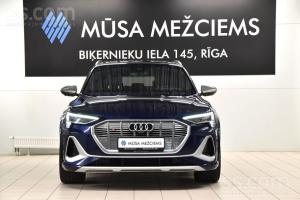 Синий Ауди E-Tron 2022 в Рига, объемом двигателя 0.00 л и пробегом 93 тыс. км за 37990 €, фото 3 на AUTOMOTO.COM.LV