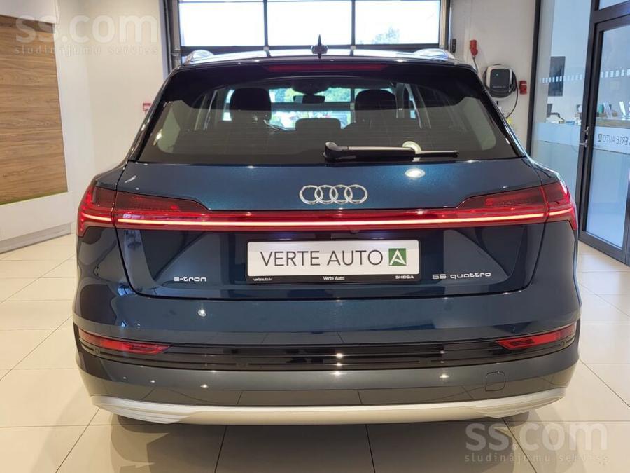 Zils Audi E-Tron 2022 Rīga, ar dzinēja tilpumu 0.00 L un nobraukumu 99 tūkst. km par 33990 €, foto 6 vietnē AUTOMOTO.COM.LV