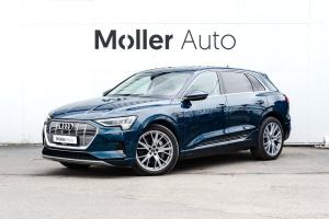 Синий Ауди E-Tron 2022 в Рига, объемом двигателя 0.00 л и пробегом 106 тыс. км за 28950 €, фото  на AUTOMOTO.COM.LV