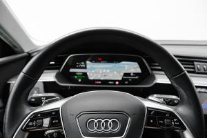 Blue Audi E-Tron 2022 in Riga, with an engine capacity of 0.00 L and mileage of 106 thousand km for 28950 €, photo 19 on AUTOMOTO.COM.LV