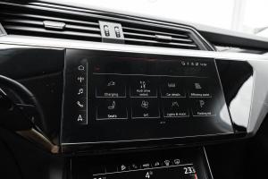 Blue Audi E-Tron 2022 in Riga, with an engine capacity of 0.00 L and mileage of 106 thousand km for 28950 €, photo 25 on AUTOMOTO.COM.LV