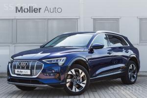 Blue Audi E-Tron 2022 in Ventspils, with an engine capacity of 0.00 L and mileage of 47 thousand km for 37900 €, photo  on AUTOMOTO.COM.LV