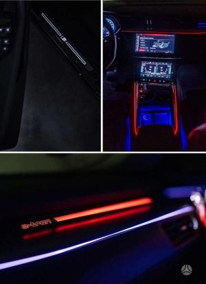 Blue Audi E-Tron 2022 in Vilnius, with an engine capacity of 0.00 L and mileage of 99 thousand km for 33900 €, photo 40 on AUTOMOTO.COM.LV