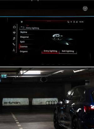 Blue Audi E-Tron 2022 in Vilnius, with an engine capacity of 0.00 L and mileage of 99 thousand km for 33900 €, photo 43 on AUTOMOTO.COM.LV