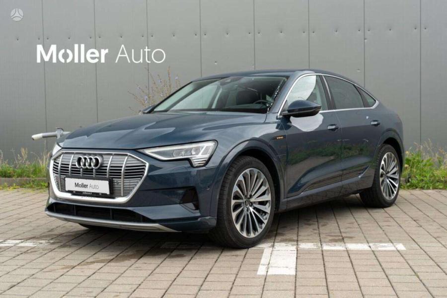 Zils Audi E-Tron 2022 Viļņa, ar dzinēja tilpumu 0.00 L un nobraukumu 52 tūkst. km par 41950 €, foto 1 vietnē AUTOMOTO.COM.LV
