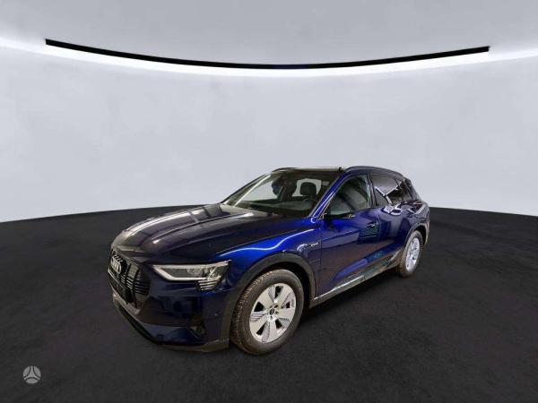Blue Audi E-Tron 2022 in Vilnius, with an engine capacity of 0.00 L and mileage of 20 thousand km for 36300 €, photo 1 on AUTOMOTO.COM.LV