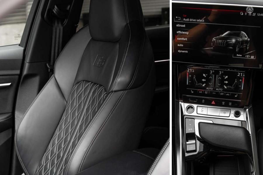 Blue Audi E-Tron 2022 in Vilnius, with an engine capacity of 0.00 L and mileage of 82 thousand km for 33900 €, photo 32 on AUTOMOTO.COM.LV