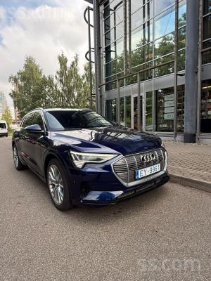 Zils Audi E-Tron 2022 Rīga, ar dzinēja tilpumu 0.00 L un nobraukumu 0 tūkst. km par 32000 €, foto  vietnē AUTOMOTO.COM.LV