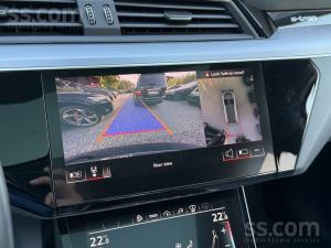 Blue Audi E-Tron 2022 in Riga, with an engine capacity of 0.00 L and mileage of 53 thousand km for 38990 €, photo 13 on AUTOMOTO.COM.LV