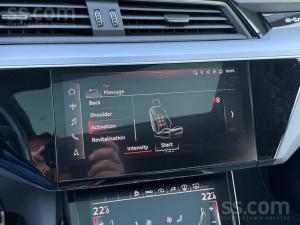 Blue Audi E-Tron 2022 in Riga, with an engine capacity of 0.00 L and mileage of 53 thousand km for 38990 €, photo 15 on AUTOMOTO.COM.LV