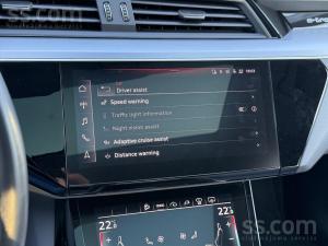 Blue Audi E-Tron 2022 in Riga, with an engine capacity of 0.00 L and mileage of 53 thousand km for 38990 €, photo 16 on AUTOMOTO.COM.LV