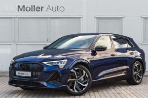 Zils Audi E-Tron 2022 Ventspils, ar dzinēja tilpumu 2.00 L un nobraukumu 60 tūkst. km par 37500 €, foto 1 vietnē AUTOMOTO.COM.LV