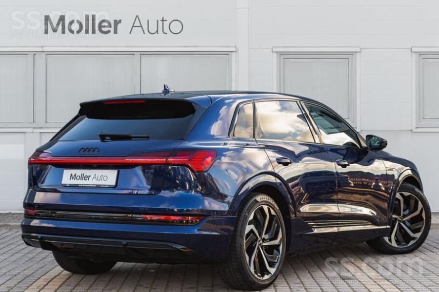 Zils Audi E-Tron 2022 Ventspils, ar dzinēja tilpumu 2.00 L un nobraukumu 60 tūkst. km par 37500 €, foto 6 vietnē AUTOMOTO.COM.LV