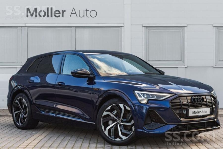 Zils Audi E-Tron 2022 Ventspils, ar dzinēja tilpumu 2.00 L un nobraukumu 60 tūkst. km par 37500 €, foto 8 vietnē AUTOMOTO.COM.LV