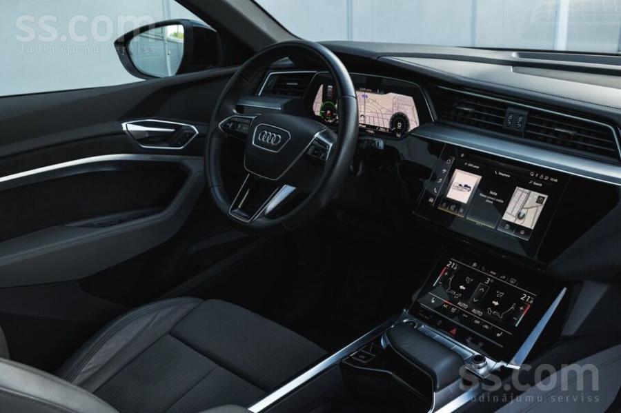 Zils Audi E-Tron 2022 Ventspils, ar dzinēja tilpumu 2.00 L un nobraukumu 60 tūkst. km par 37500 €, foto 17 vietnē AUTOMOTO.COM.LV