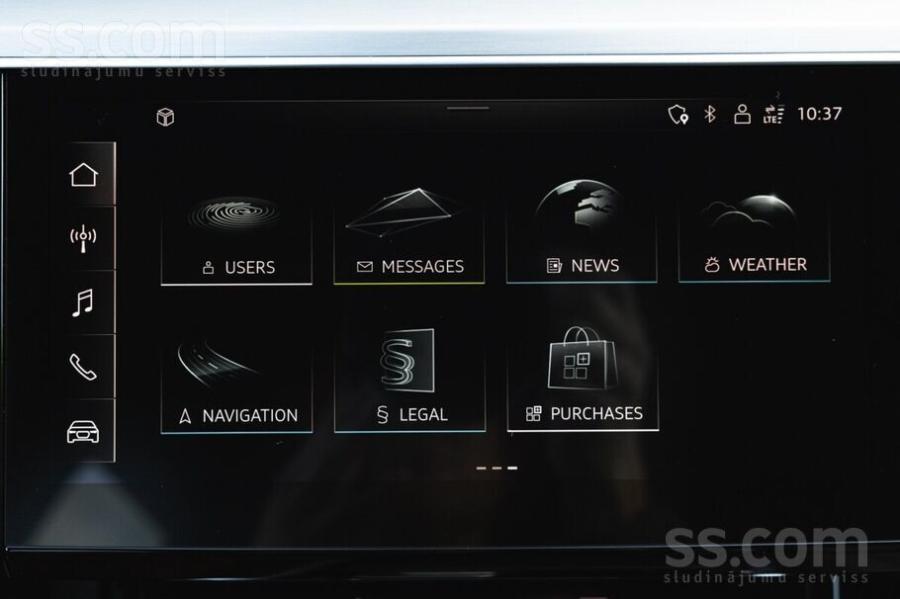 Zils Audi E-Tron 2022 Ventspils, ar dzinēja tilpumu 2.00 L un nobraukumu 60 tūkst. km par 37500 €, foto 26 vietnē AUTOMOTO.COM.LV